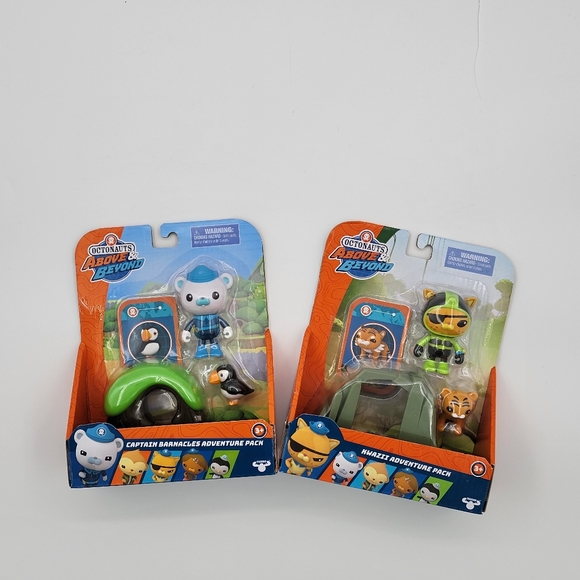 moose toys | Toys | 2 Octonauts Kwazii And Captain Barnacles Adventure ...